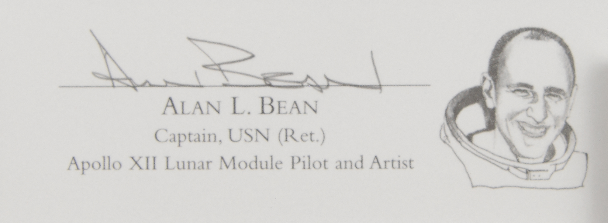 Apollo 12 Signed Limited Edition Lithograph - 'Kissing the Earth' | RR