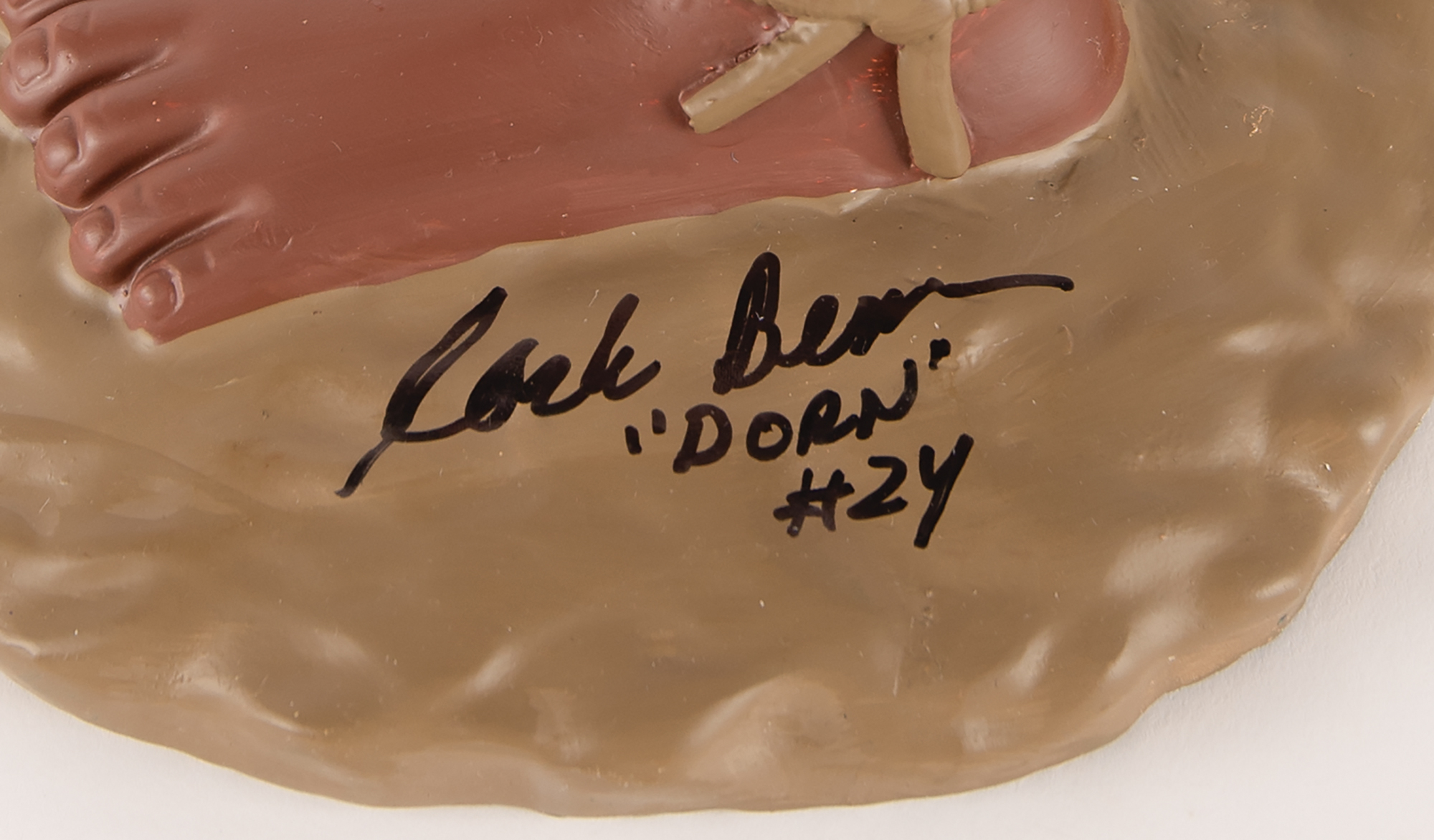 Major League: Jobu Statue Signed by Sheen, Berenger, and Bernsen | RR