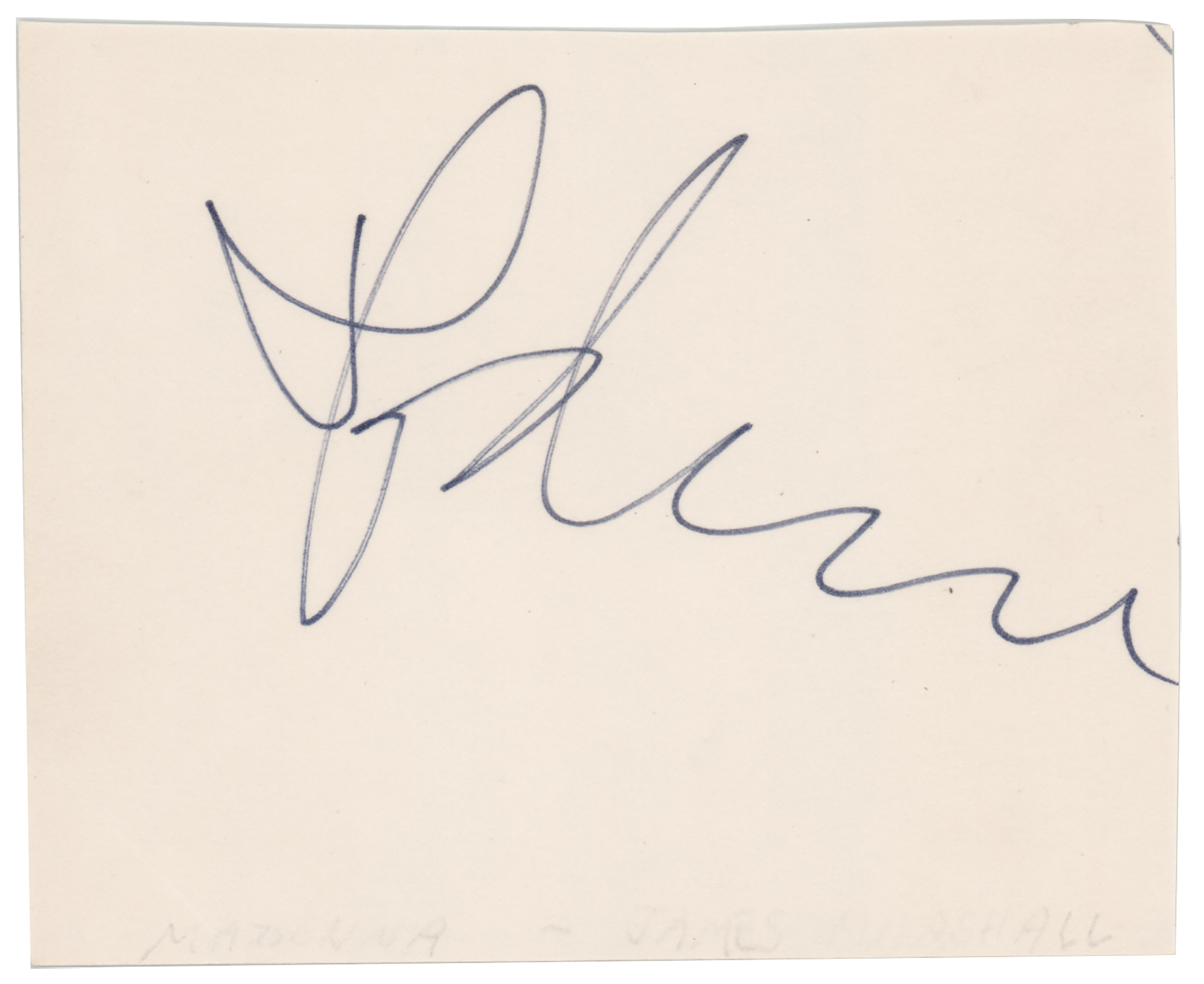 Madonna Signature | RR Auction
