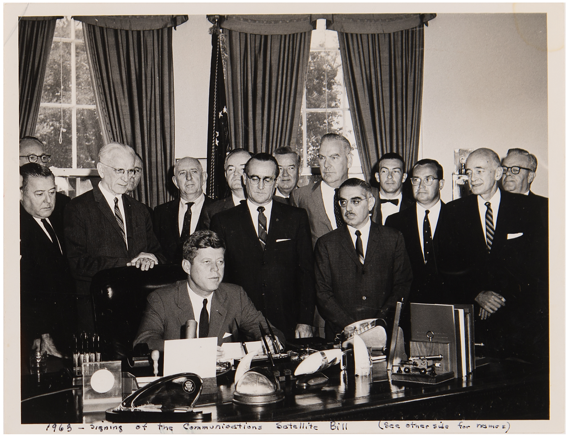 John F. Kennedy 1962 Communications Satellite Act Bill Signing Pen