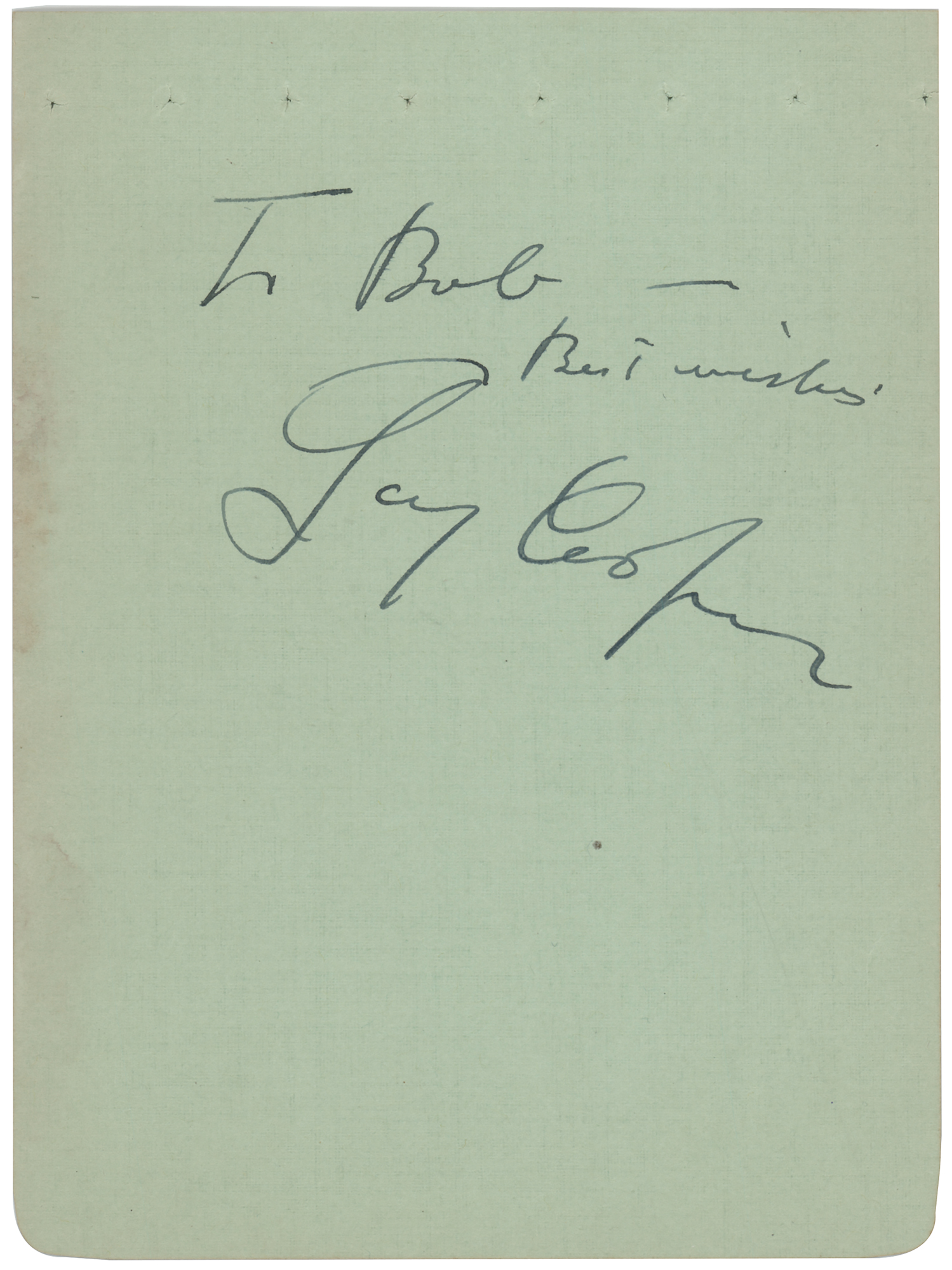 Gary Cooper Signature | RR Auction