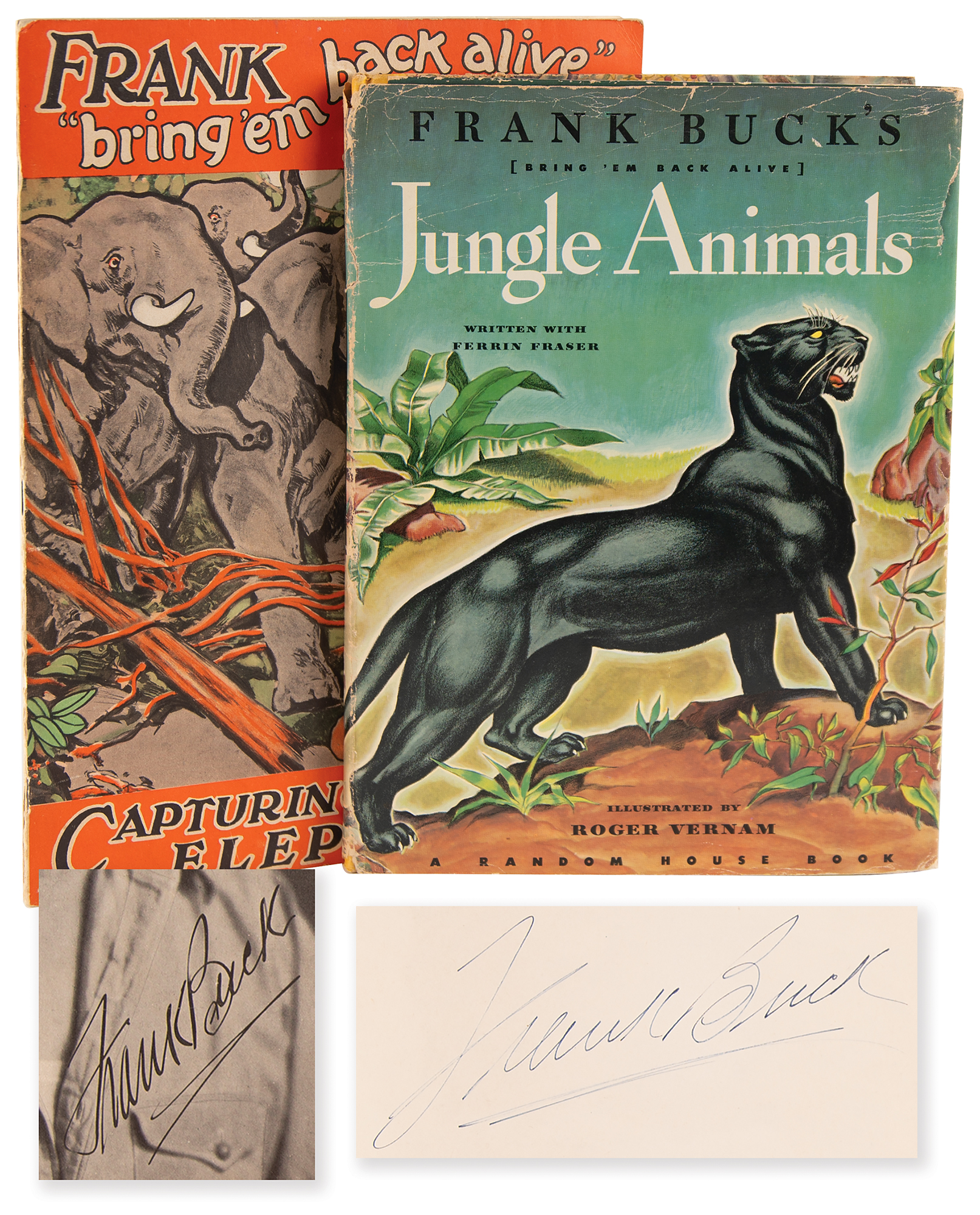 Frank Buck (2) Signed Books | RR Auction