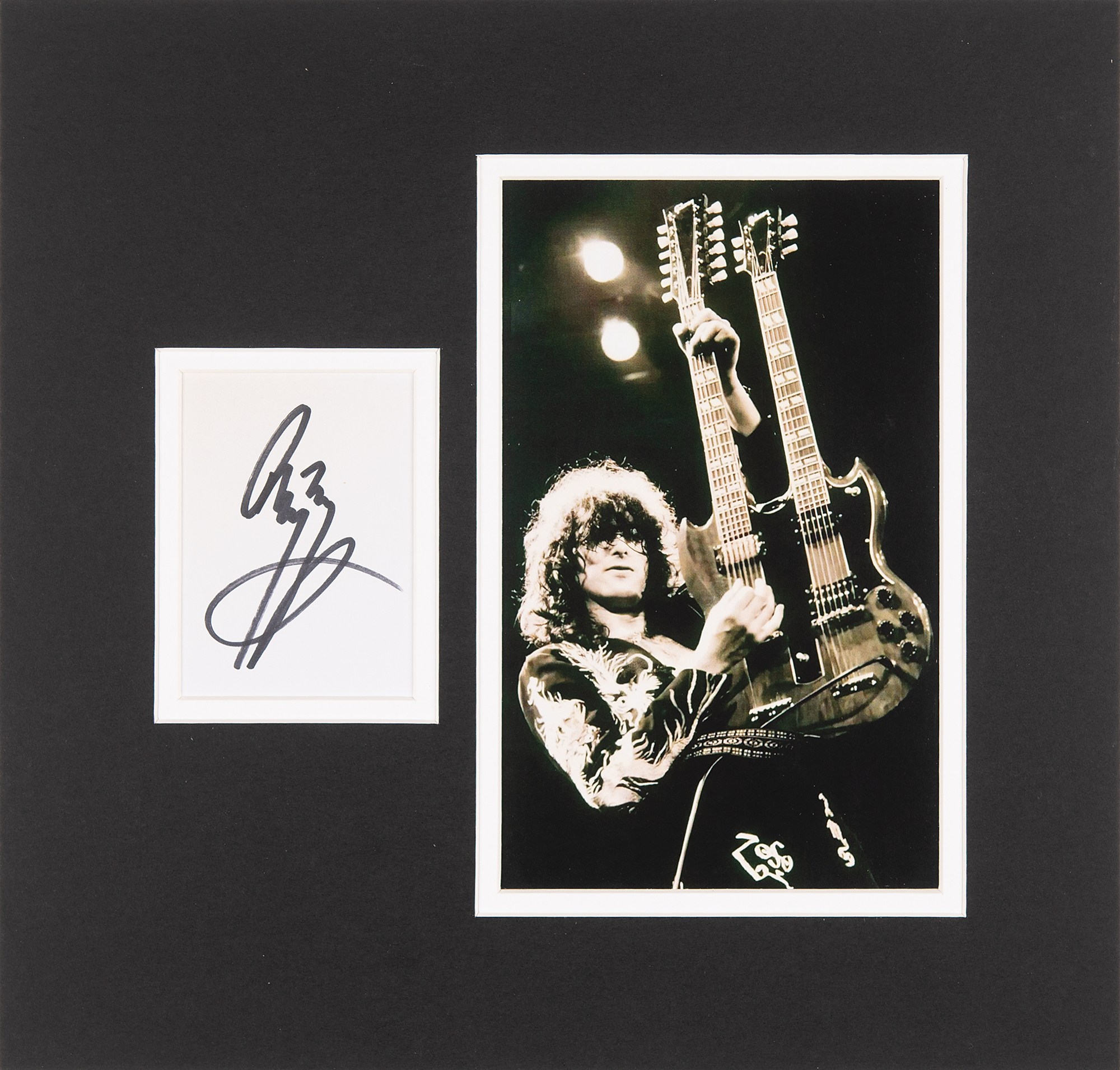 Led Zeppelin: Jimmy Page Signature | RR Auction