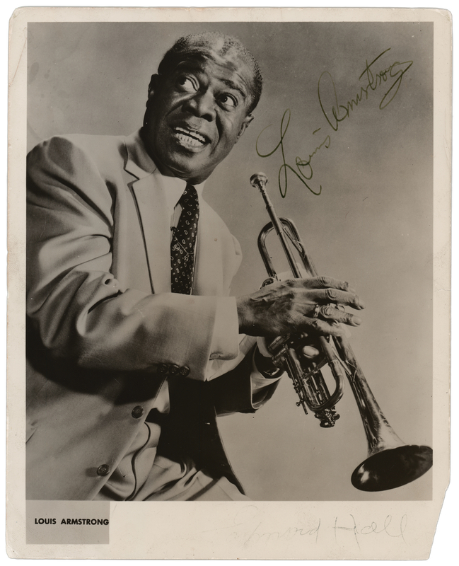 Louis Armstrong Signed Photograph | RR Auction