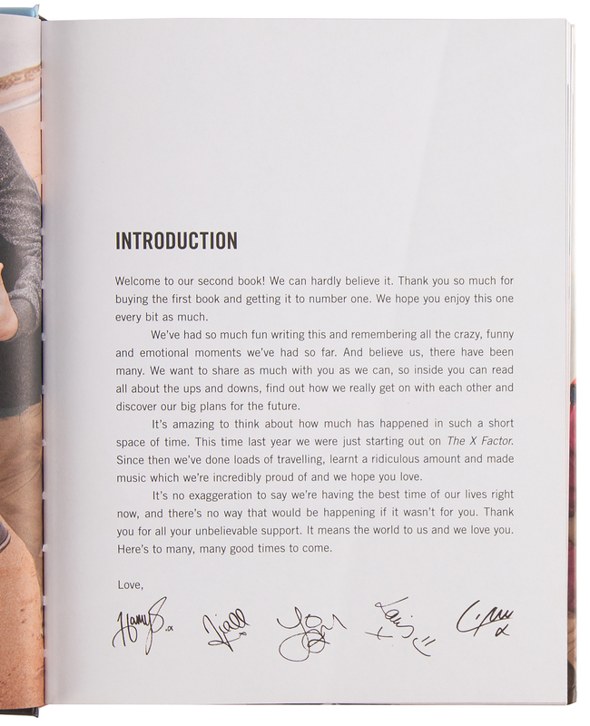 One Direction Signed Book - Dare to Dream | RR Auction
