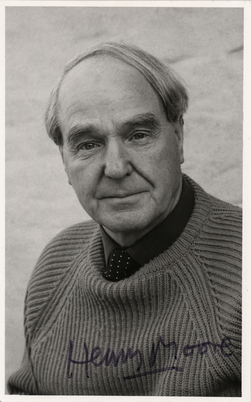 Henry Moore Signed Photograph | RR Auction