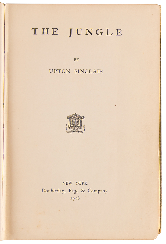 Upton Sinclair Autograph Letter Signed: "The Jungle will be