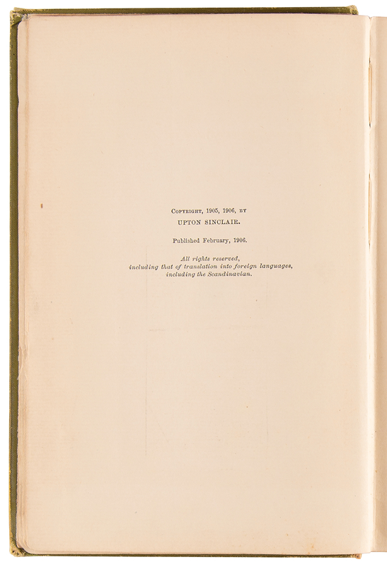 Upton Sinclair Autograph Letter Signed: "The Jungle will be