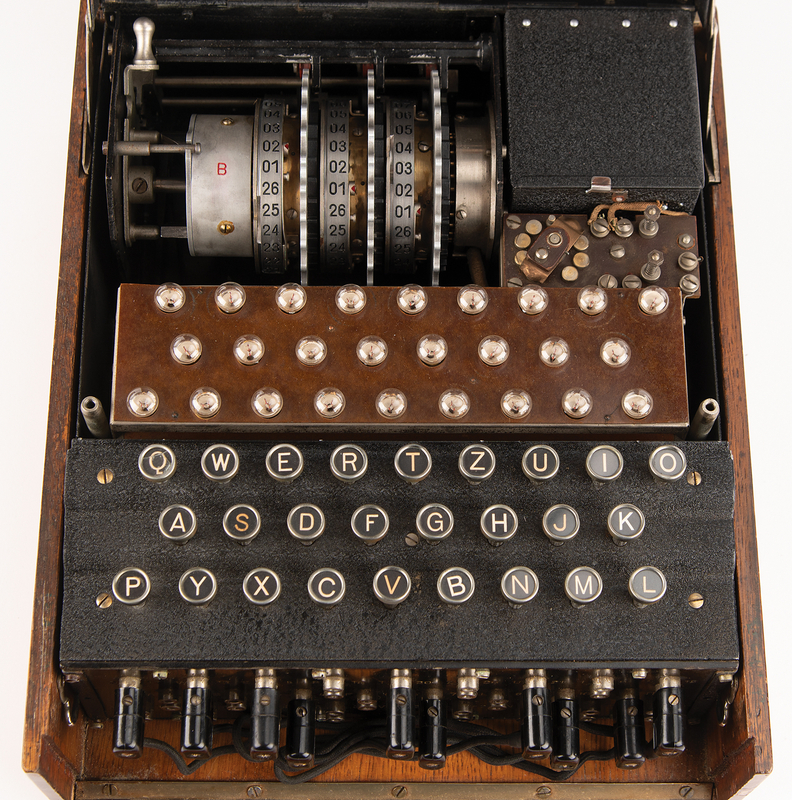 Enigma I Military-Issue Cipher Machine (c. 1933, Mostly Operational)