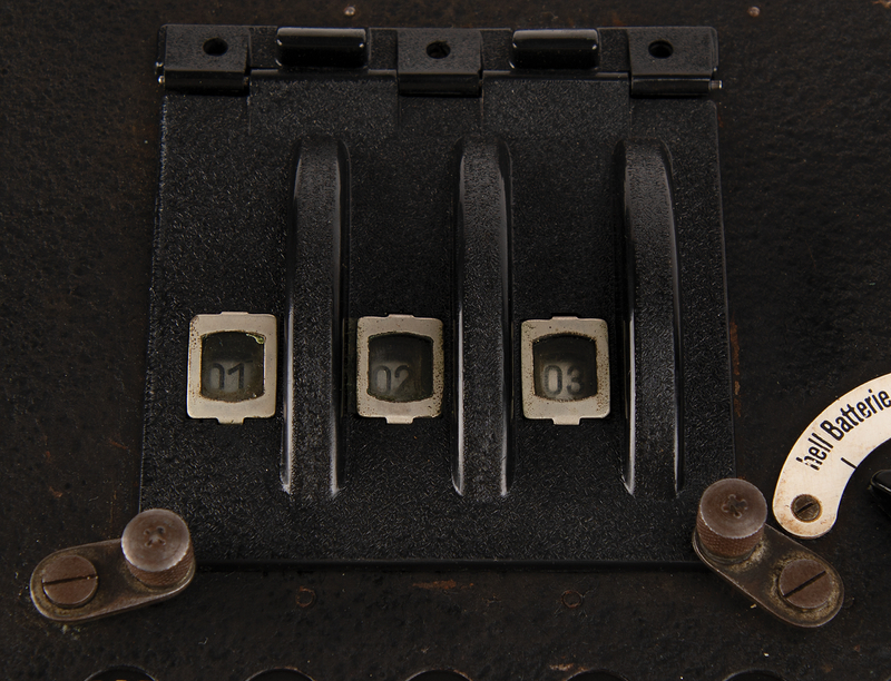 Enigma I Military-Issue Cipher Machine in Rare Panzerholz Case, with