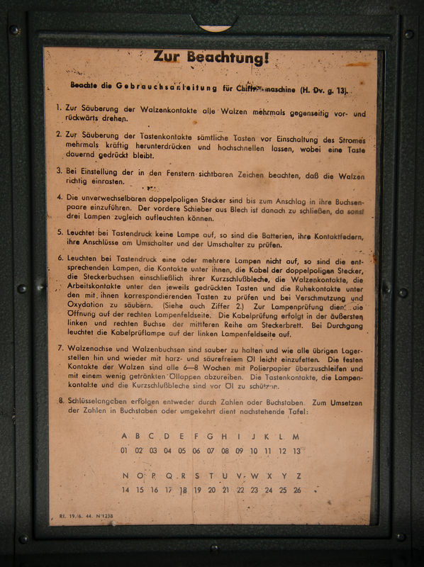 Enigma I Military-Issue Cipher Machine in Rare Panzerholz Case, with