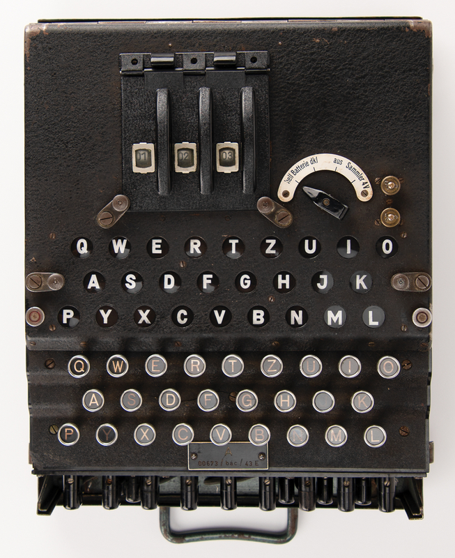 Enigma I Military-Issue Cipher Machine in Rare Panzerholz Case, with