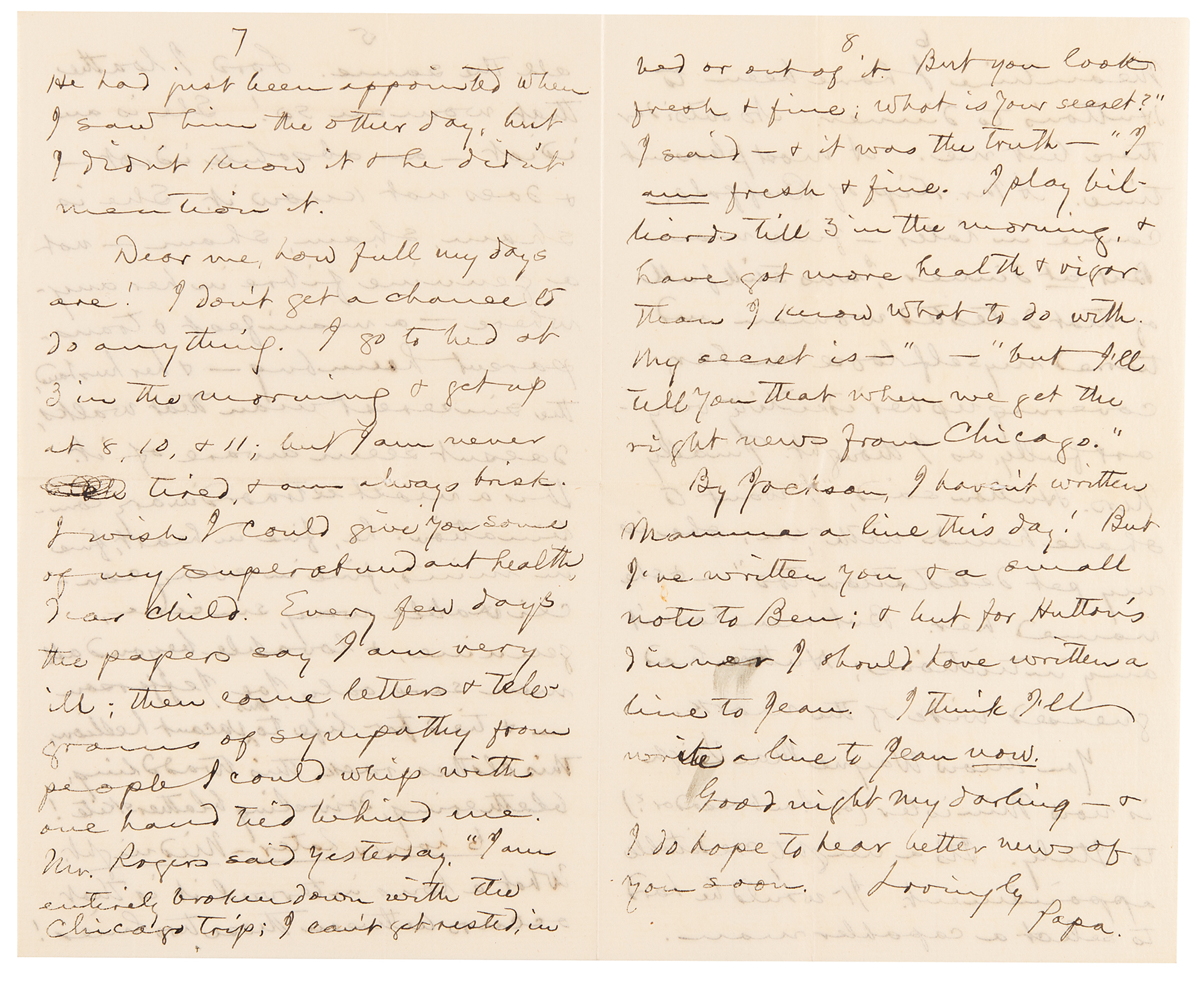 Samuel L. Clemens Autograph Letter Signed with Sketch, Criticizing