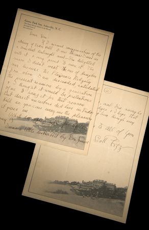 F. Scott Fitzgerald Autograph Letter Signed: "I hope that girl