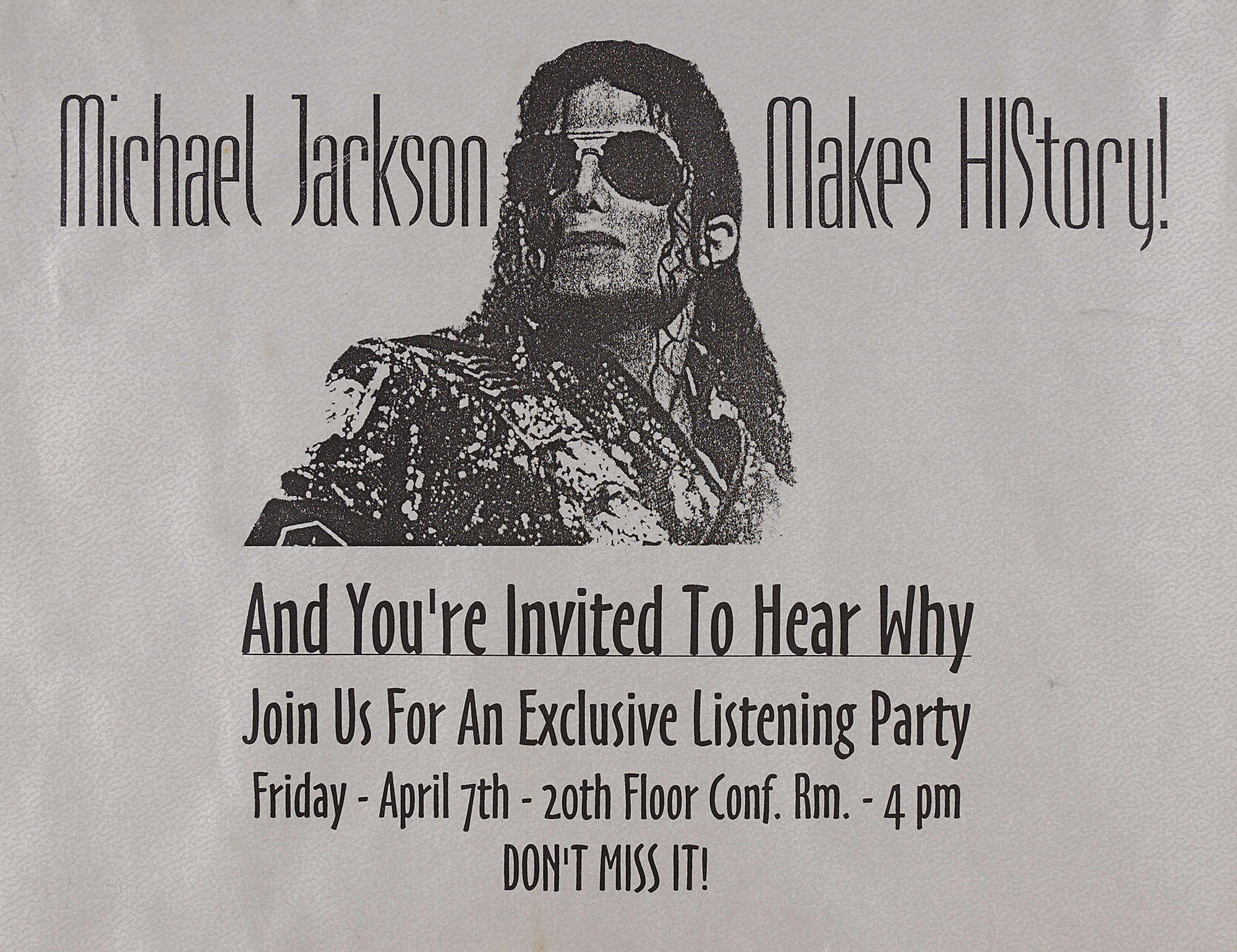 Michael Jackson Signed CD Booklet - HIStory: Past, Present and Future,