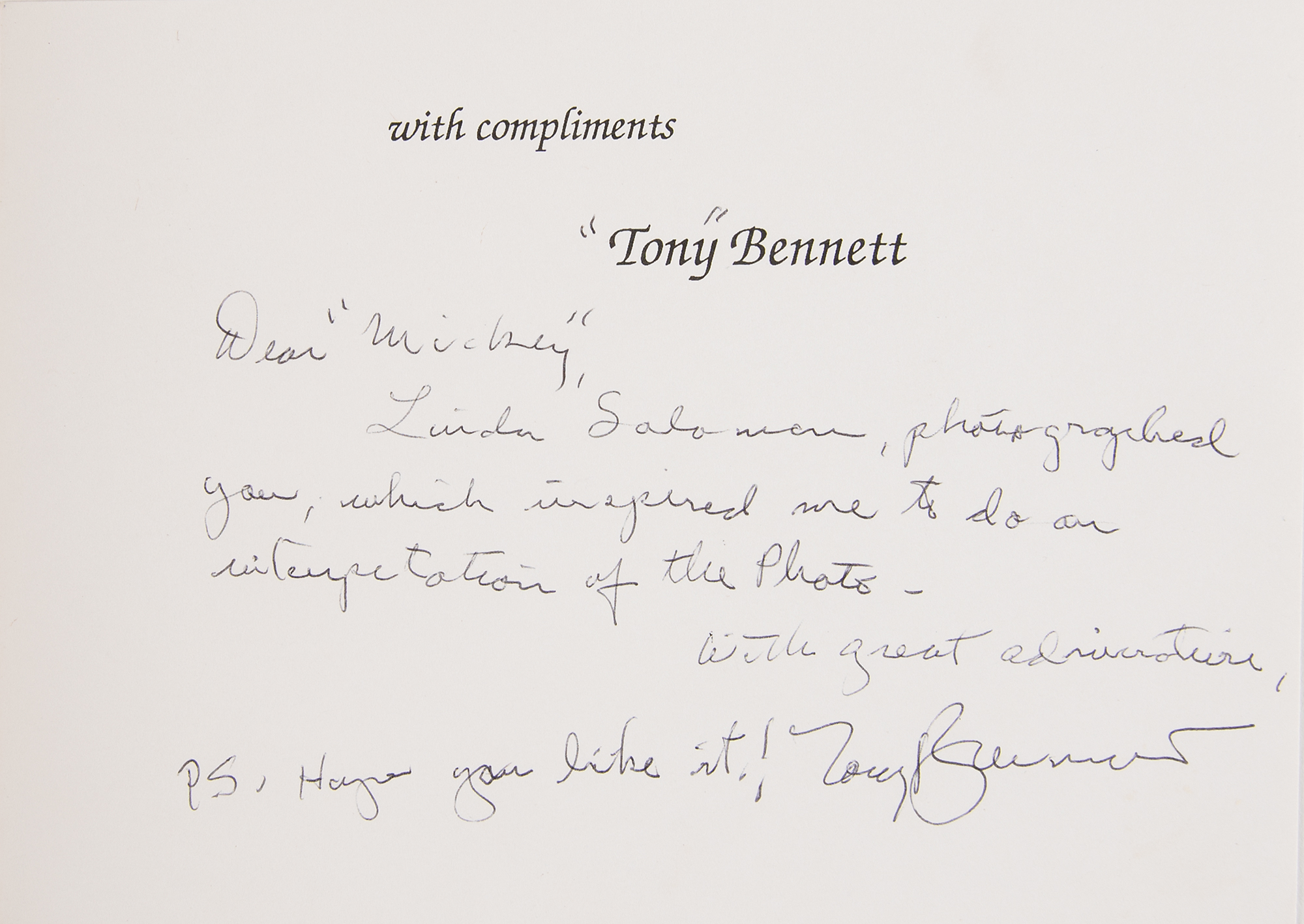 Tony Bennett Original Watercolor Portrait Painting of Mickey Rooney