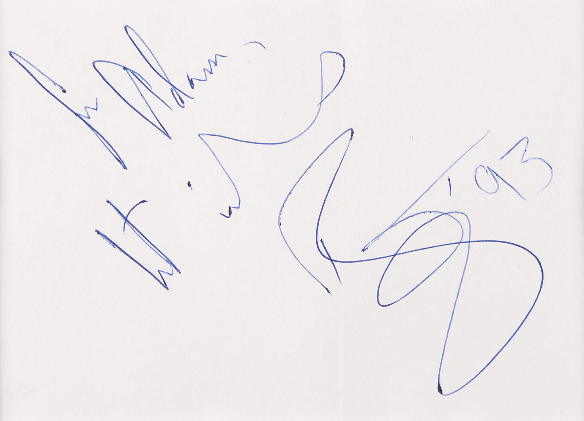 David Bowie Signature | RR Auction