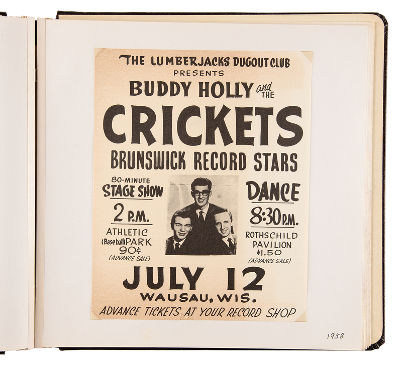 Buddy Holly: Joe Mauldin Archive of (19) Early Letters and Postcards