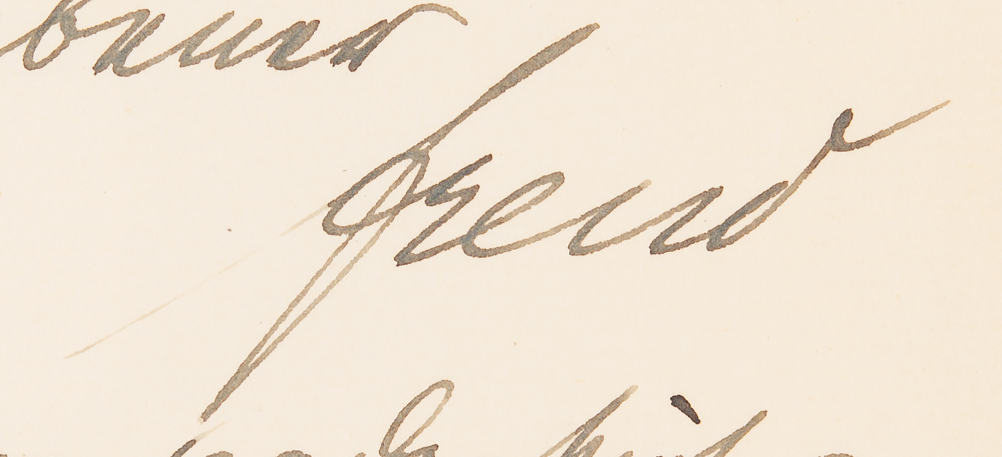 Sigmund Freud Autograph Letter Signed on the First Psychoanalytic