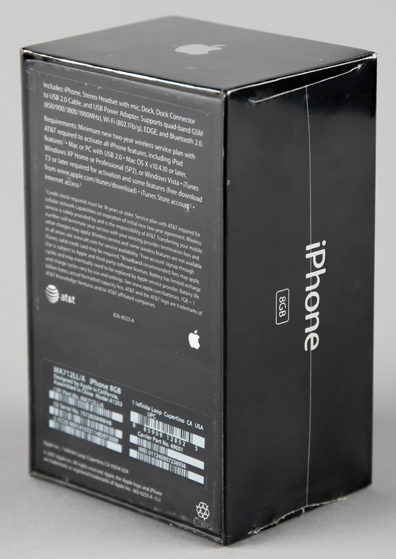 Apple iPhone (First Generation, Sealed 8GB) | RR Auction