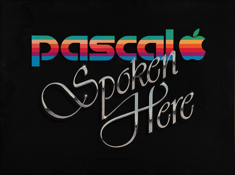 Steve Jobs's Personally-Owned Apple Computer "Pascal" Poster