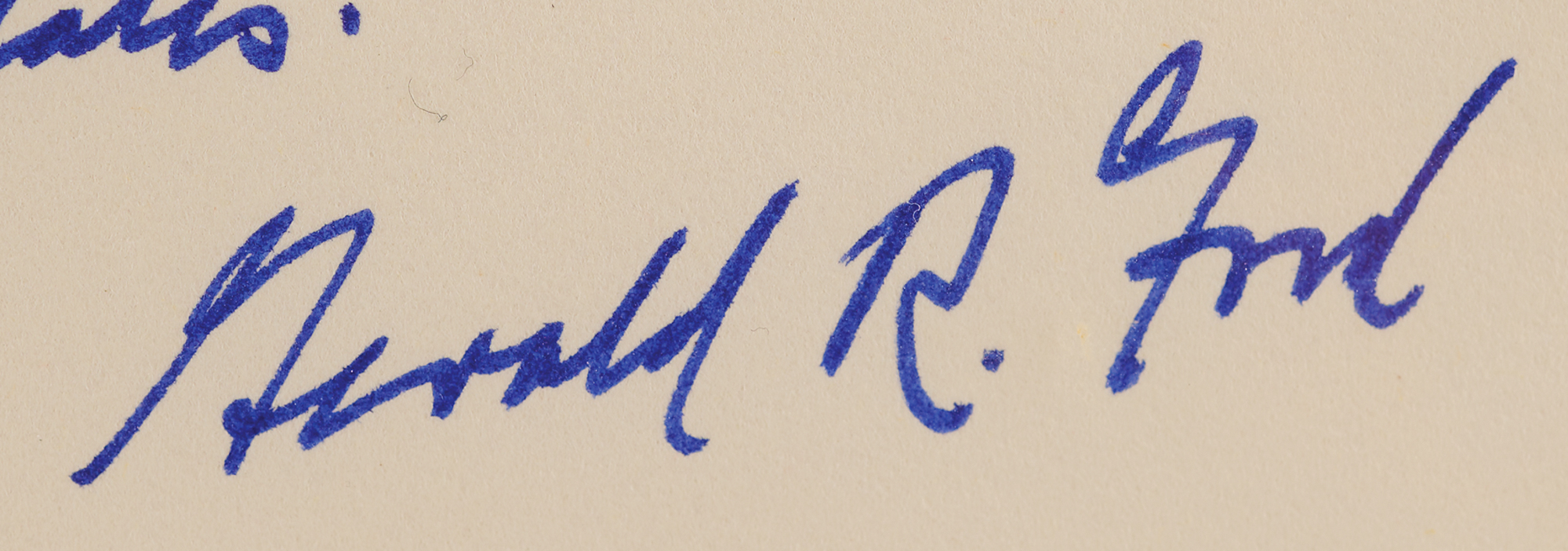 Gerald Ford Autograph Quotation Signed - Presidential Oath of Office: