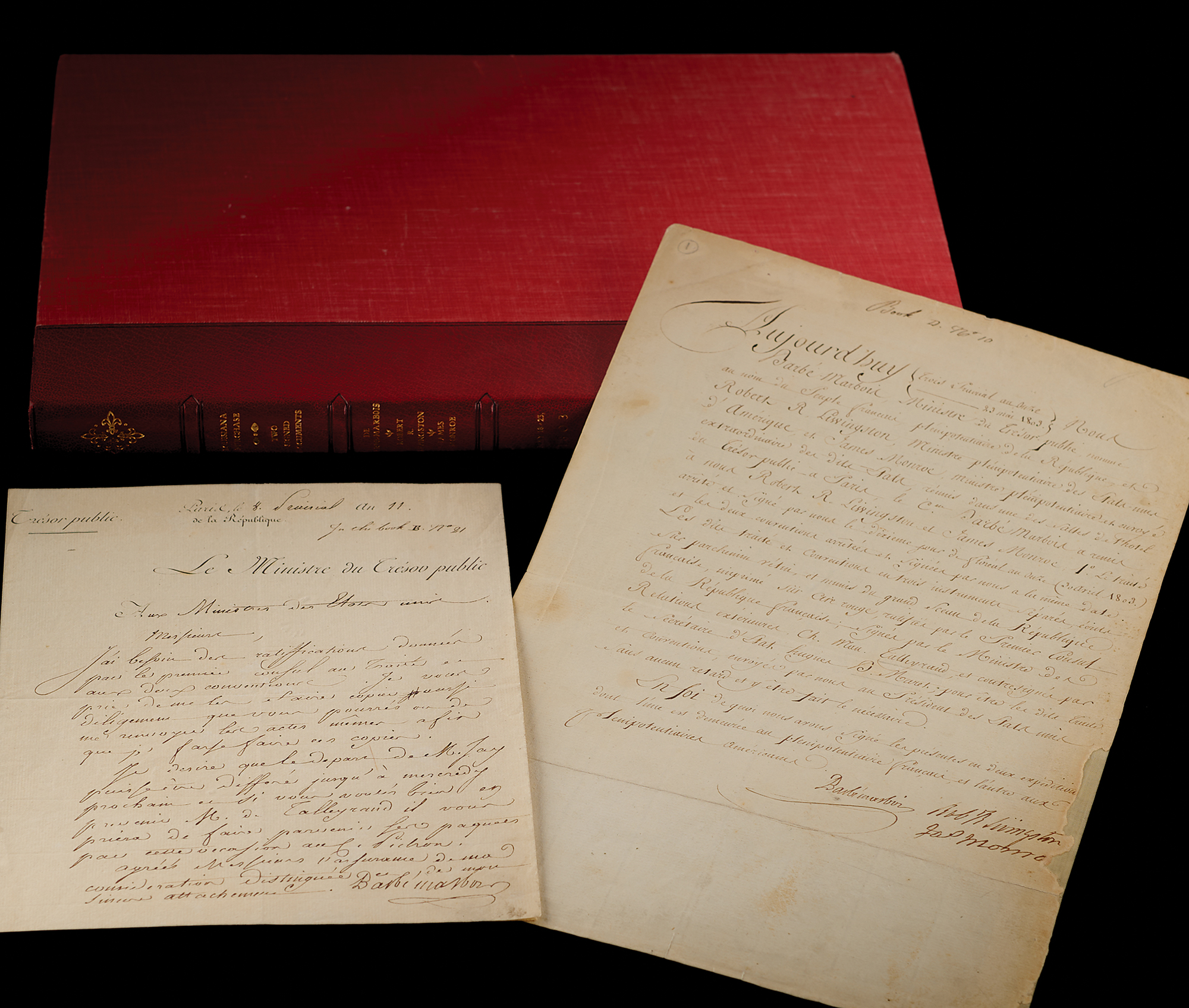 Louisiana Purchase: James Monroe, Robert R. Livingston, and Francois
