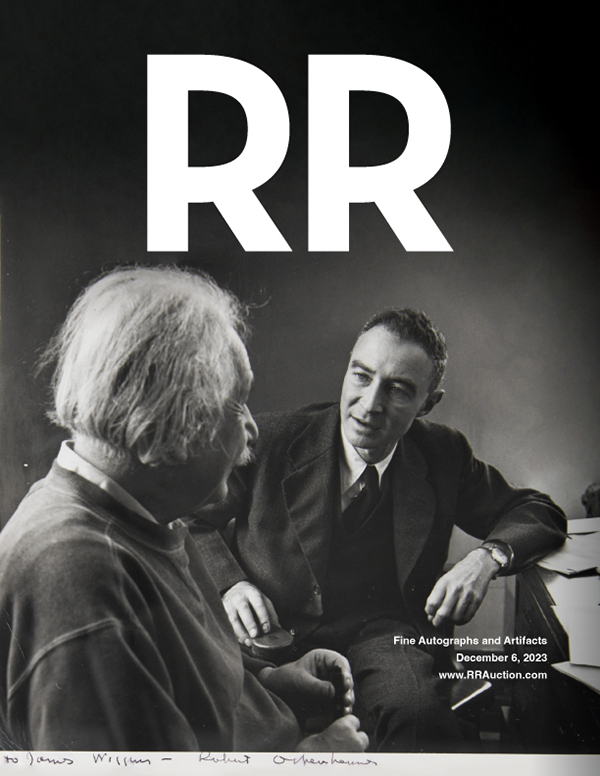 Fine Autograph and Artifacts | All Auction Items | 680 | RR Auction