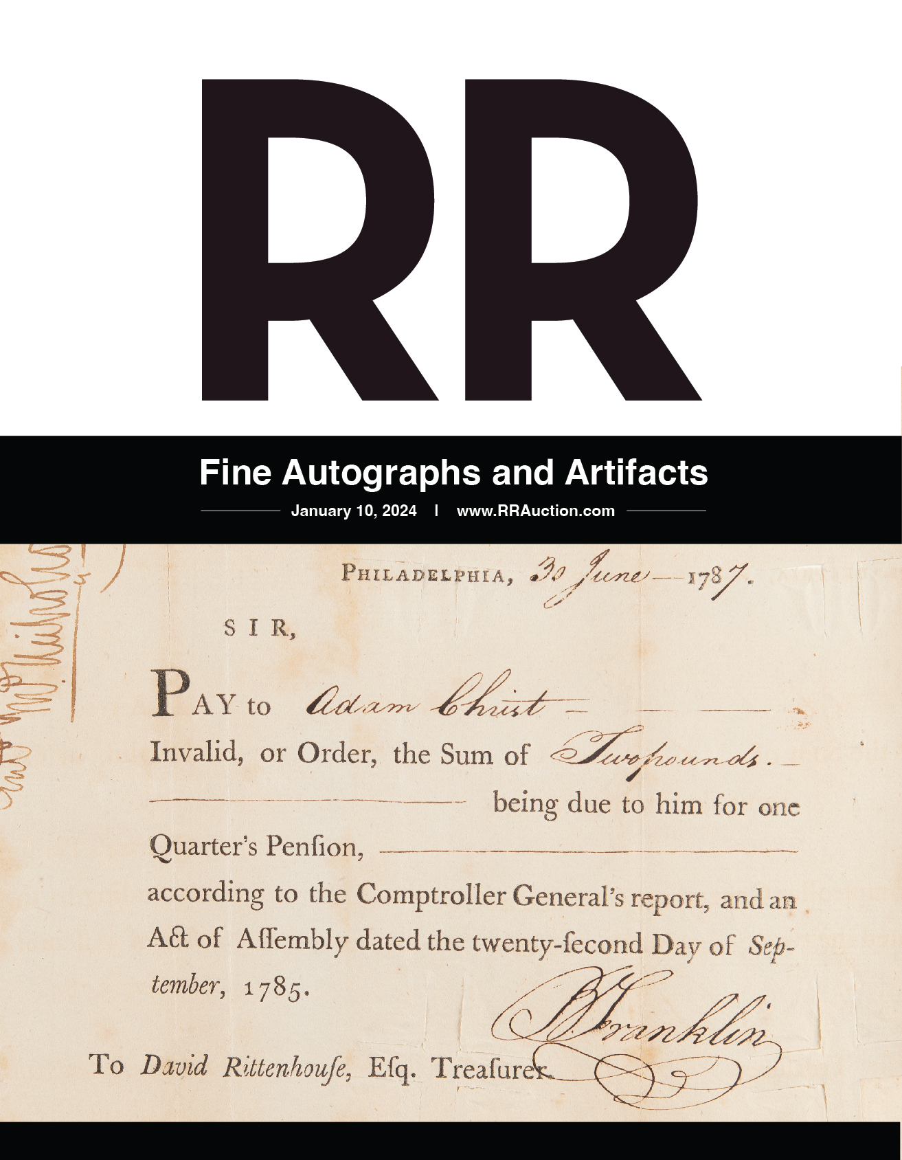 Fine Autograph and Artifacts | All Auction Items | 685 | RR Auction